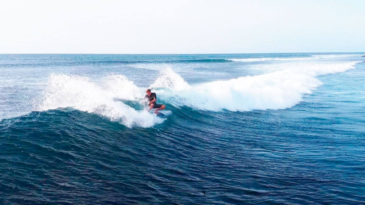 Session de SUP Wave em Gran Canaria - Aloha Spirit Mídia