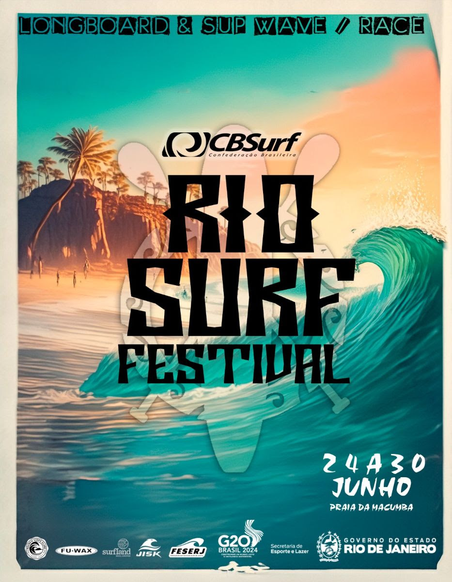 Rio Surf Festival 2024 - Brasileiro de SUP Race e Wave - Aloha Spirit Mídia